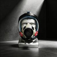 China MJ-4017 High Quality Silicone Full Face Respirator for sale