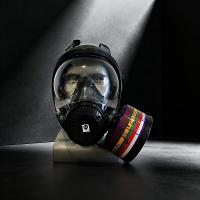 China MJ-4019 Liquid Silicone Full Face Respirator for sale