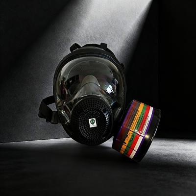 China MJ-4019 Liquid Silicone Full Face Respirator for sale