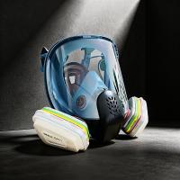 China MJ-4021 Liquid Silicone Full Face Respirator for sale