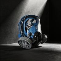 China MJ-4021 Liquid Silicone Full Face Respirator for sale