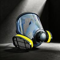 China MJ-4022 Liquid Silicone Full Face Respirator for sale