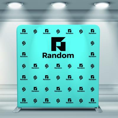 China Straight 8x8 Tension Fabric Backdrop Double Sided Pillow Cover Backdrop for sale