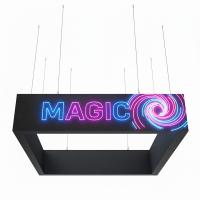 China 10x3.3ft Hanging Light Box Display SEG Hanging Trade Show Display for sale