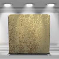 China Gold Textured Pillowcase Backdrop Custom Fabric Backdrop Lightweight for sale