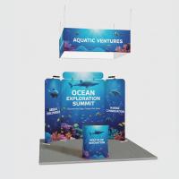 China Custom Trade Show Booth Tension Fabric Display System For Event Use for sale