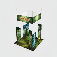 China Modular Trade Show Booth Tension Fabric Display System For Expos for sale