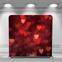 China Modular Pillowcase Backdrop Tradeshow Backdrop With 1 Frame And 2 Fabric Skins for sale