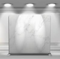 China White Marble Pillowcase Backdrop Foldable Pillow Case Backdrop Stand for sale