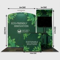 China 10X10FT Modular Trade Show Booth System For Reusable Displays for sale