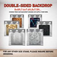 China Pillowcase Backdrop Three Graphic Fabric Covers For Photo Booth Setup for sale
