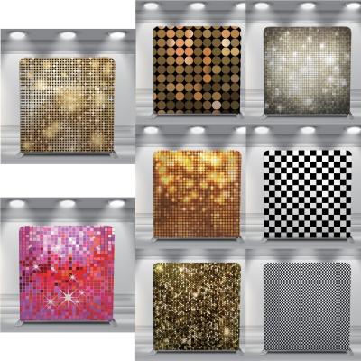 China Four Graphic Covers Pillowcase Backdrop 7x7ft Photo Booth Background for sale
