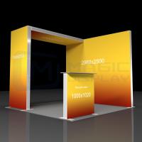 China 3x3m SEG Light Box Folding Trade Show Portable Backlit Booth Display for sale
