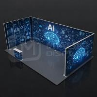 China SEG Fabric Lightboxes 10x10ft 10x20ft 20x20ft Light Box Booth for sale
