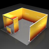 China Lightweight 20x20 SEG Light Box Modular Tension Fabric Lightboxes for sale