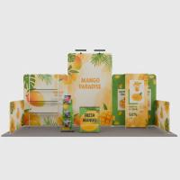 China 3x6m Trade Show Booth Portable Booth Display Kit Multiple Layout Options for sale