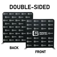 China Polyester Tension Fabric Backdrop Stand 8x8ft Tension Fabric Backdrop Display for sale