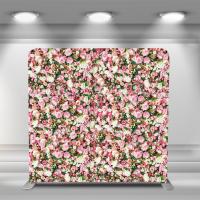 China Customized Straight Backdrop Photo Booth Stand Pillowcase Backdrop Party Events Exhibition Backdrop Display for sale