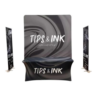 China Custom 10x10ft Trade Show Booth Display with LED Lighting and Aluminum Frame for sale