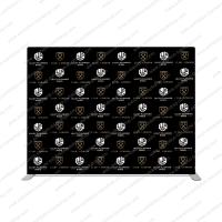 China Custom Tension Fabric Backdrop 250gsm Polyester for Trade Show Exhibition Display for sale
