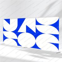 China Custom Tension Fabric Backdrop Display 250gsm Polyester for Trade Show Exhibition for sale