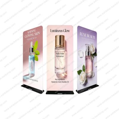 China Custom Tension Fabric Banner Stand 250gsm Polyester for Trade Show Exhibition for sale
