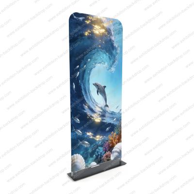 China Aluminum Frame Tension Fabric Banner Display Stand 917x2280mm Custom Size for sale