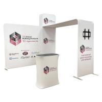 China Customizable Trade Show Booth 3m x 3m Aluminum Frame with LED Lighting for Exhibitions for sale