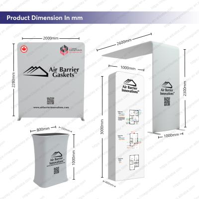 China Customizable Trade Show Booth Solutions Featuring Modular Design and Easy Assembly for Effective Exhibition Presence for sale