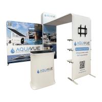 China Magic Display MD-TSB-9 Trade Show Booth Modular Customizable 27x27x76cm for sale