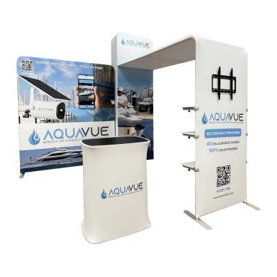 China Magic Display MD-TSB-9 Trade Show Booth Modular Customizable 27x27x76cm for sale