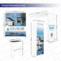 China Lightweight Portable Trade Show Booth 10x10 Aluminum Frame Custom Printed Backdrop for sale