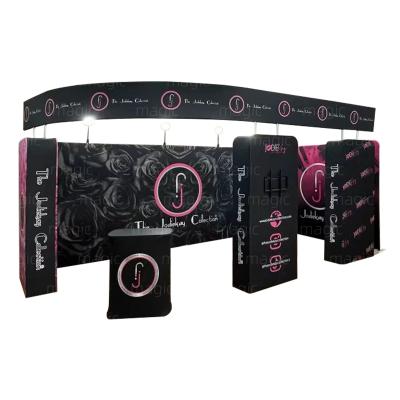 China Versatile Exhibition Display Booth Featuring Magnetic Panels and Quick Change Graphics Suitable for Dynamic Trade Events for sale