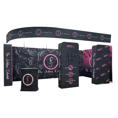 China Trade Show Booth 3m x 6m Aluminum Frame Display with High Resolution Graphics for Conventions for sale