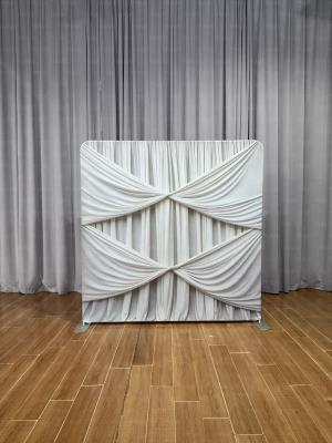 China Fabric Tension Stand 8x8ft Photo Booth Backdrop with Aluminum Frame for sale
