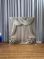 China Tension Fabric Backdrop 8x8ft Dye-Sublimation Stretch Display for Trade Shows for sale