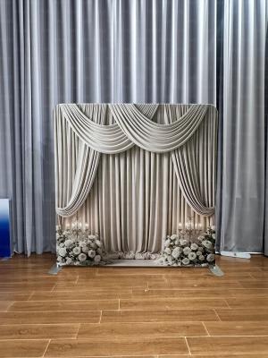 China Tension Fabric Backdrop 8x8ft Dye-Sublimation Stretch Display for Trade Shows for sale