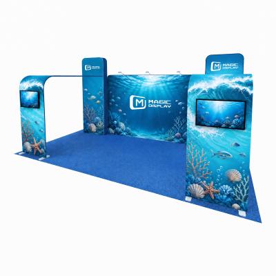 China Durable Trade Exhibition Booth Innovative Materials Long Lasting Display Solution for Trade Shows and Exhibitions for sale