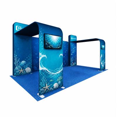 China Custom Modular Trade Show Booth Solutions Designed to Maximize Visibility and Engage Visitors Effectively at Exhibitions for sale