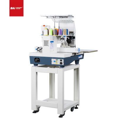 China 1200rpm Single Head Embroidery Machine 350mm 12 Needles for sale