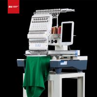 China Electrical Single Head Embroidery Machine 1200rpm 15 Needles for sale