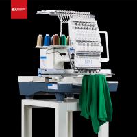 China Electrical Single Head Embroidery Machine 1200rpm 15 Needles for sale