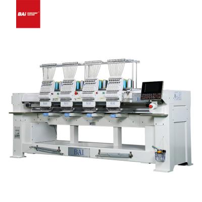 China 220V 4 Heads Embroidery Machine 450mm Computerized Blouse Embroidery Machine for sale