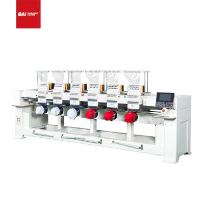 China Cap Six Head Embroidery Machine 1000rpm Table Top Multi Needles for sale