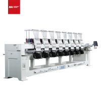 China Electrical 8 Head Embroidery Machine 400mm High Speed Multi Color for sale