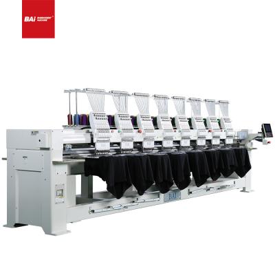 China T Shirt 8 Head Embroidery Machine Computerised 1200prm 450mm for sale