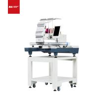 China Cap 12 Needle Single Head Embroidery Machine 800mm 1200rpm for sale