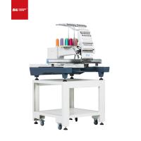 China Cap 12 Needle Single Head Embroidery Machine 800mm 1200rpm for sale