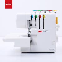 China 3.0mm Cylinder Bed Overlock Machine BAI 4 Thread Industrial Overlocker for sale