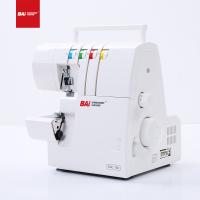 China 3.0mm Cylinder Bed Overlock Machine BAI 4 Thread Industrial Overlocker for sale